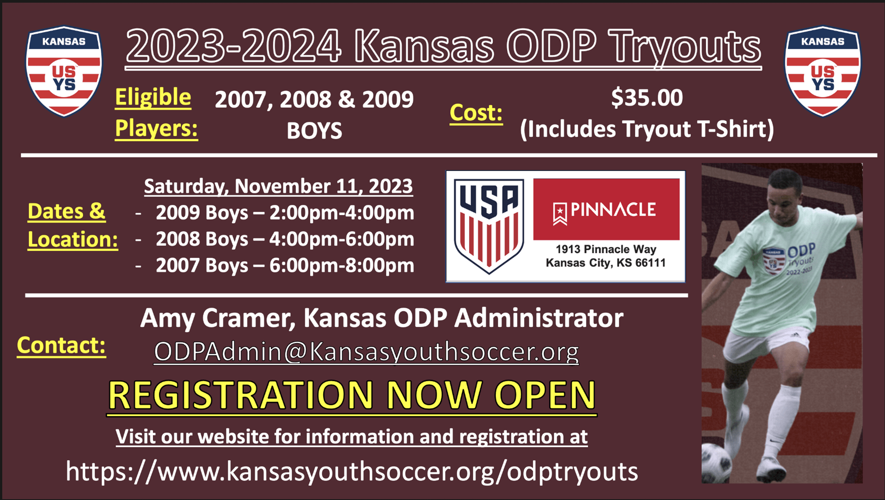 ODP Tryouts - USYS Kansas