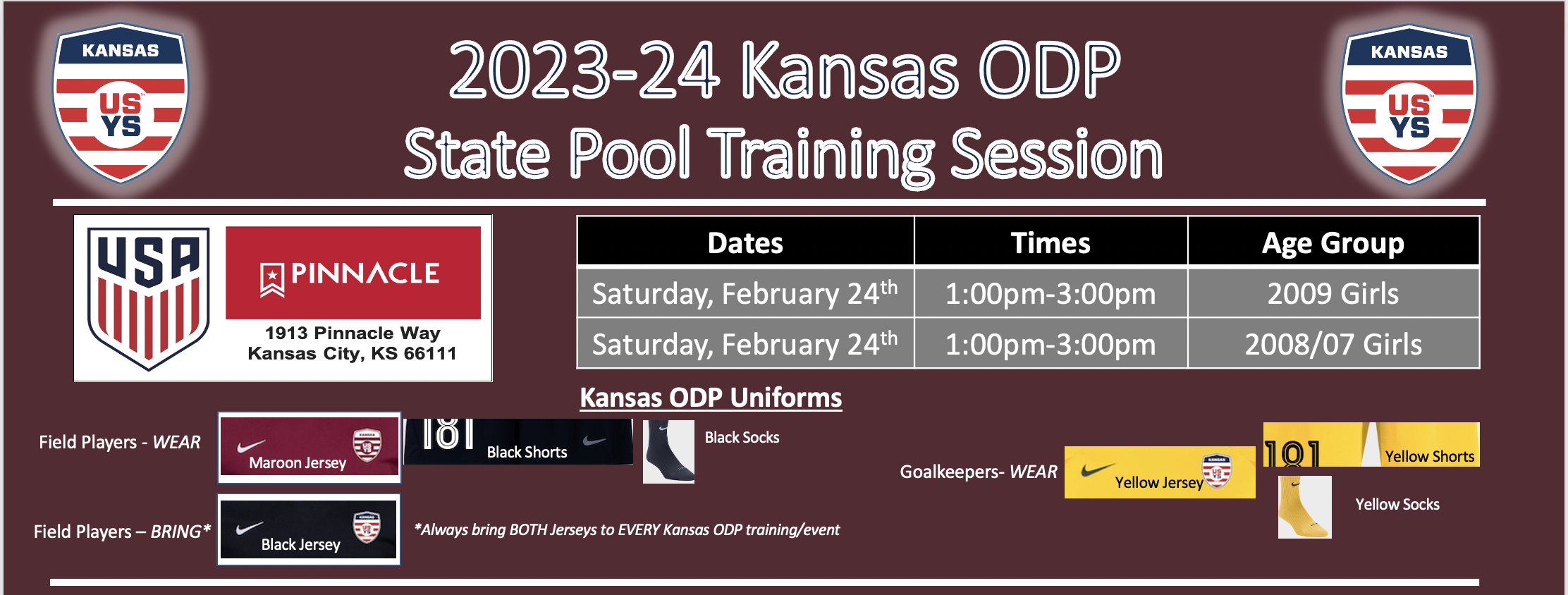 ODP State Pool - USYS Kansas